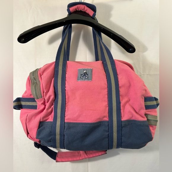 Life Is Good | Bags | Life Is Good Vintage Pink Blue Green Canvas ...